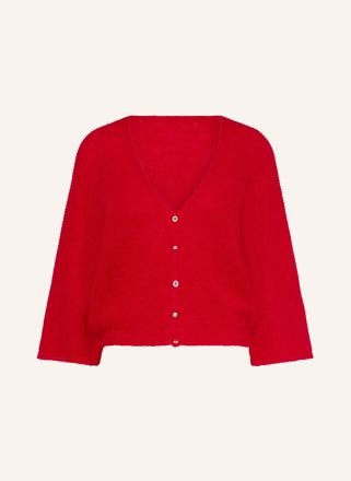 BA&SH Ba&Sh Pullover Isaac Mit Mohair Und Schmucksteinen rot