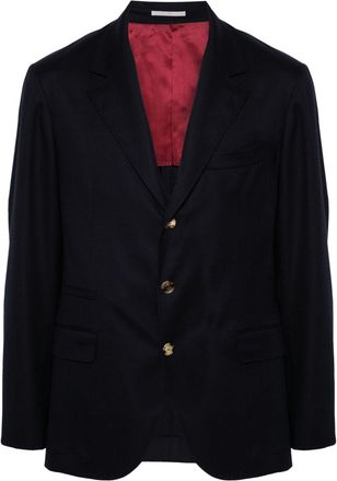 Brunello Cucinelli Twill-Sakko - Blau
