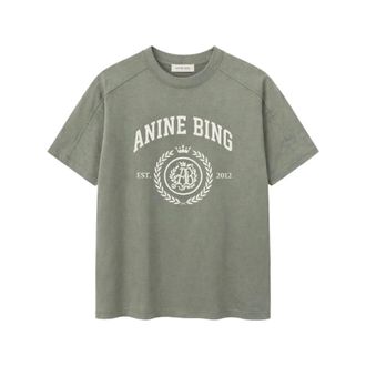 Anine Bing T-Shirts - - Tops - Damen - Gr&uuml;n - XS