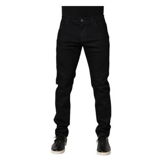 Dolce & Gabbana Homme, Jeans, Noir, Taille: L Jeans Slim-fit