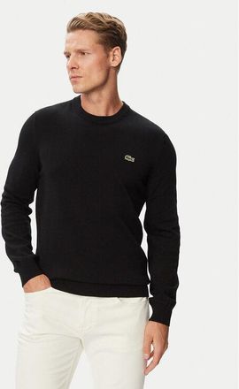 Lacoste Pullover AH1985 Schwarz Regular Fit
