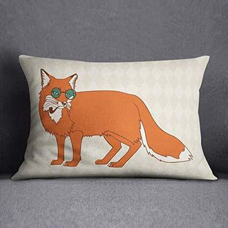 Questo Casa Dekorativer Kissenbezug, Kissenbezug, Heimdekoration, für Sofa, Café, Größe: 35 x 50 cm, entworfen und hergestellt in der Türkiye