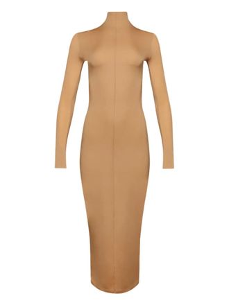 Wardrobe.NYC robe &agrave; manches longues - Tons neutres