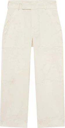 Oltre Femme, Pantalons, Blanc, Taille: 50 FR Pantalon palazzo en m&eacute;lange de lyocell