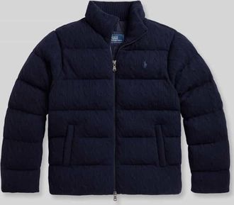 Polo Ralph Lauren Strickjacke aus Wolle mit Zweiwege Rei&szlig;verschluss