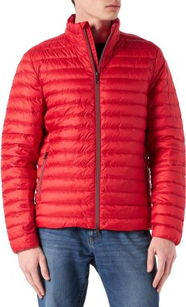 Geox M WARRENS Herren Daunenjacke,True Red,50