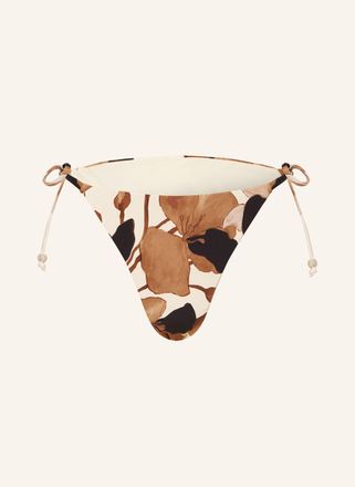 Seafolly Triangel-Bikini-Hose Secret Garden schwarz