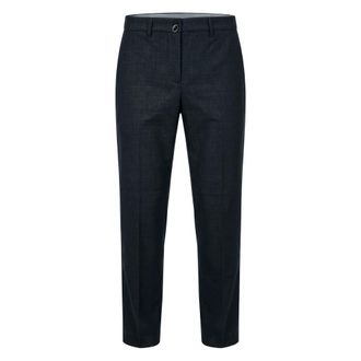 Nine In The Morning Pantalon en m&eacute;lange de laine - Femme - Pantalons - Gris - Taille: W27