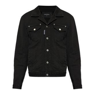 Dsquared2 Denim Jacket - - Jackets - Herren - Schwarzk - L