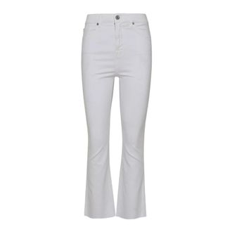 7 For All Mankind Flared Jeans - - Jeans - Damen - Wei&szlig; - W27