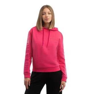 Moschino Femme, Sweatshirts et sweats &agrave; capuche, Rose, Taille: 38 FR Logo Detail SweaT-shirt