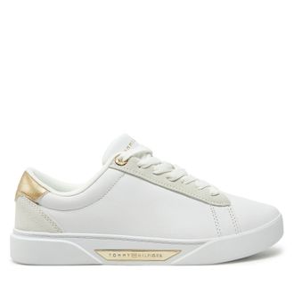 Tommy Hilfiger Sneakers Tommy Hilfiger Chic Court Sneaker FW0FW08382 Weiß