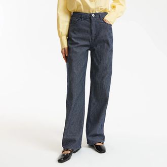 La Redoute Collections Jean Large &Agrave; Rayures