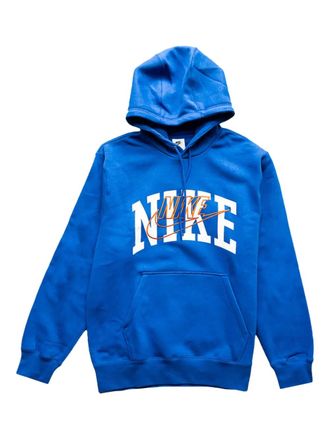 Nike Club Fleece Hoodie - Blau