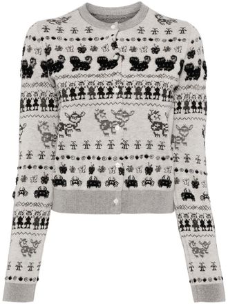 JNBY Gemusterter Pullover - Grau