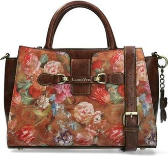 Laura Vita Sac à poignée femme Ayna 01, La couleur:marron