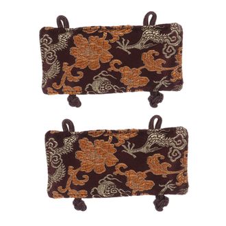 DOITOOL 2 St&uuml;ck Teekannengriff H&uuml;llen Aus Hitzebest&auml;ndigem Stoffbezug Verschlei&szlig;fest Isolierte Topfgriff Schutzabdeckungen F&uuml;r K&uuml;chenzubeh&ouml;r Handschonend Brau