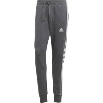 adidas Herren Hose Essentials French Terry Tapered Cuff 3-Streifen