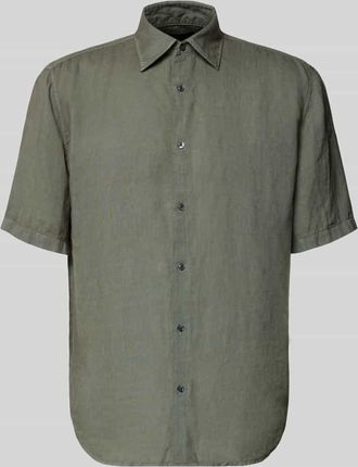 Boss Orange by Hugo Boss Regular Fit Freizeithemd aus reinem Leinen Modell RASH