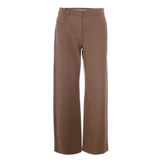 Max Mara Damen, Hosen, Braun, XSGr&ouml;&szlig;e