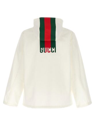 Gucci Water-Repellent Cotton Jacket - Cream