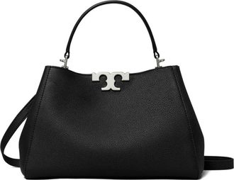 Tory Burch Femme, Sacs, Noir, Taille: ONE Size Sac cartable moyen Eleanor