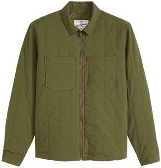Levi's Matelassianer Mantel - grün