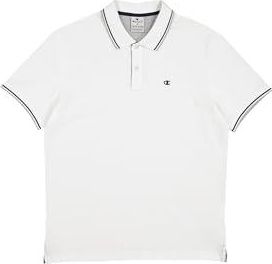 Champion Herren Legacy-Polo with Chest Logo Polohemd, Weiß (Ww001), XL