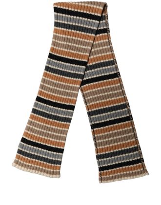 Dolce & Gabbana Striped Knitted Scarf - Multicolor