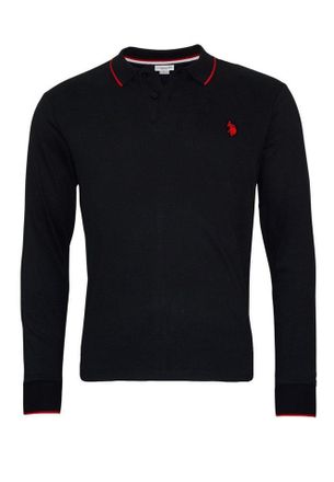 U.S.Polo Association Poloshirt Poloshirt Langarm Polo (1-tlg., 1)