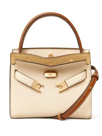 Tory Burch sac à bandoulière Petite Lee Radziwill - Tons neutres