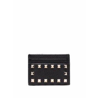 Valentino Garavani Femme, Accessoires, Noir, Taille: ONE Size Rockstud Cardholder