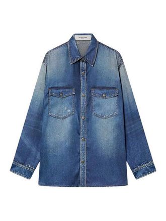 Golden Goose Chemise - Bleu