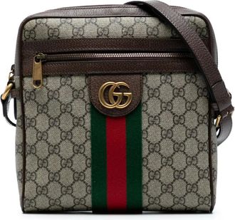 Gucci sac à bandoulière GG Supreme (2016-2025) - Marron