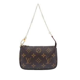 Louis Vuitton Sac Mini Pochette Accessoires Pre-owned - Femme - Pre-owned - Brun - Taille: ONE Size