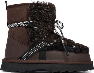 Emu Schneeschuhe Blurred Teddy W13196 Dunkelbraun