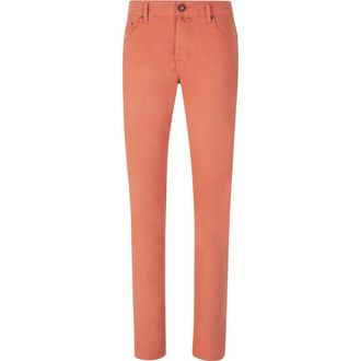Jacob Cohen Slim Coral Denim Jeans - - Jeans - Herren - Rot - W33