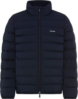 Calvin Klein Steppjacke Stehkragen, 2-Wege-Zipper, Regular Fit