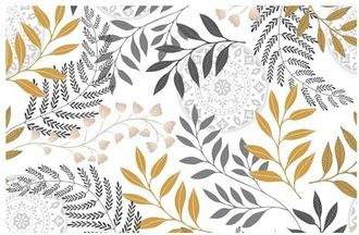 Douceur d'Intérieur Merveille Tischset (28,5 x 44 cm), undurchsichtiges Polypropylen