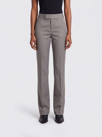 Balmain Pantalon de costume skinny taille mi-haute en 100% laine vierge