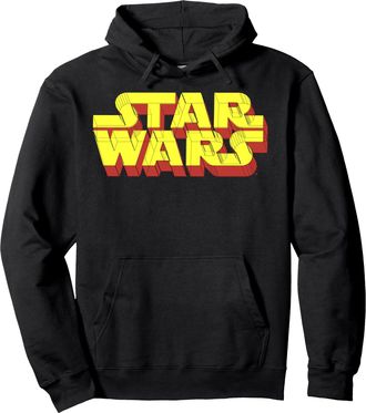 Star Wars 3D Text Logo Pullover Hoodie