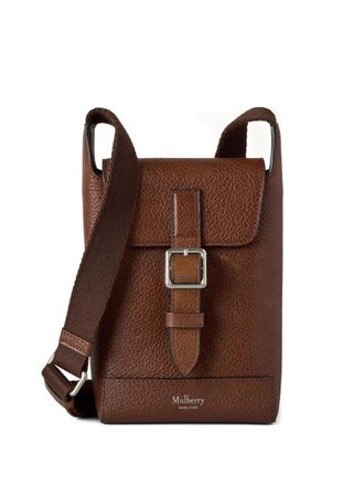 Mulberry &eacute;tui pour smartphone Chiltern &agrave; boucle - Marron