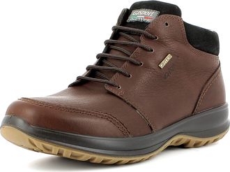 Grisport Sneaker High,M&auml;nner,Herren Halbschuh,wasserdicht,bequem,halbhoher Lederschuh,Echtleder,Active-System,rutschfest,Braun,EU 41
