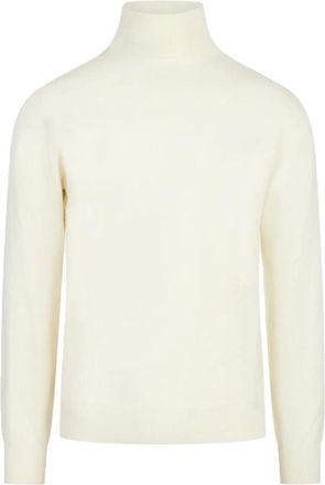 Paolo Fiorillo Homme, Pulls, Beige, Taille: L Pull &agrave; col roul&eacute; &agrave; manches longues