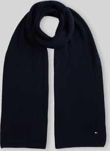 Tommy Hilfiger Schal mit Logo-Detail aus Kaschmir
