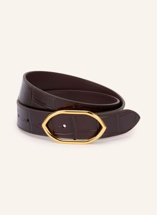 Jacquemus Jacquemus Lederg&uuml;rtel La Ceinture Calisson rot