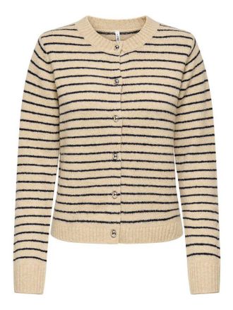 Only Strickjacke ONLCHESTER LIFE LS STRIPE CARDI CC KNT