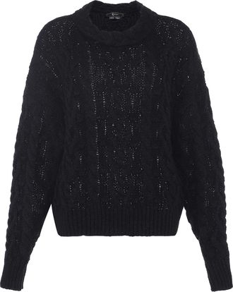 Faina Pullover Damen schwarz
