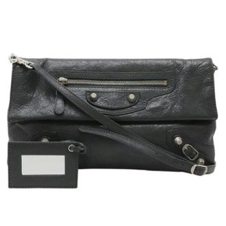 Balenciaga Pre-owned Giant Clutch Bag - - Pre-owned - Damen - Grau - ONE SIZE