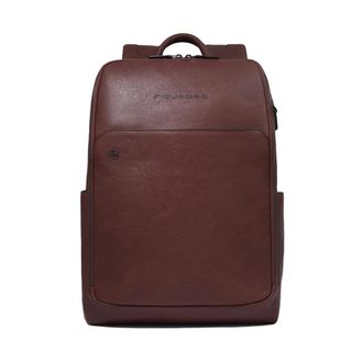 Piquadro Sac &agrave; dos pour ordinateur portable personnalisable 15.6 - Homme - Sacs - Brun - Taille: ONE Size